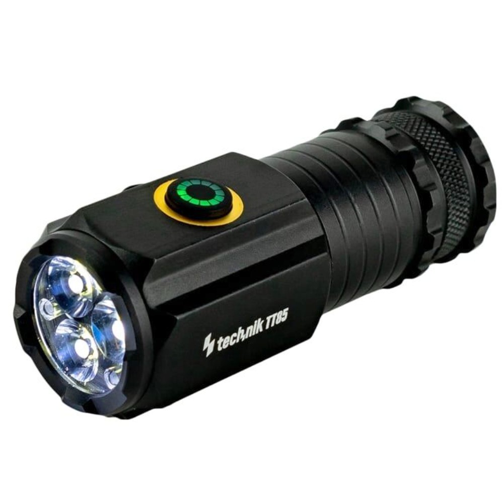 Technik LED zaklamp TT85 oplaadbaar 850 lumen